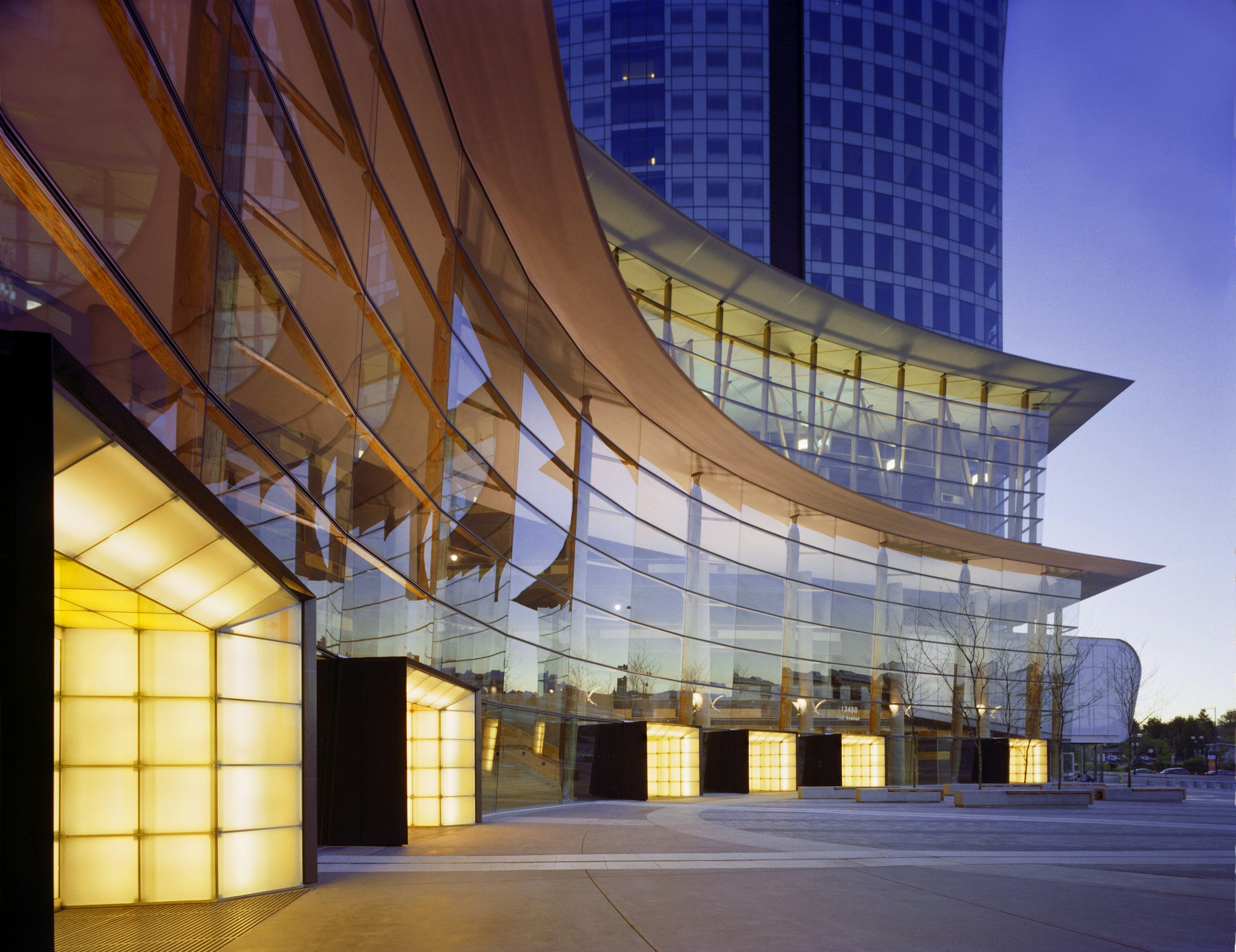 Surrey Central City - Atrium Facade