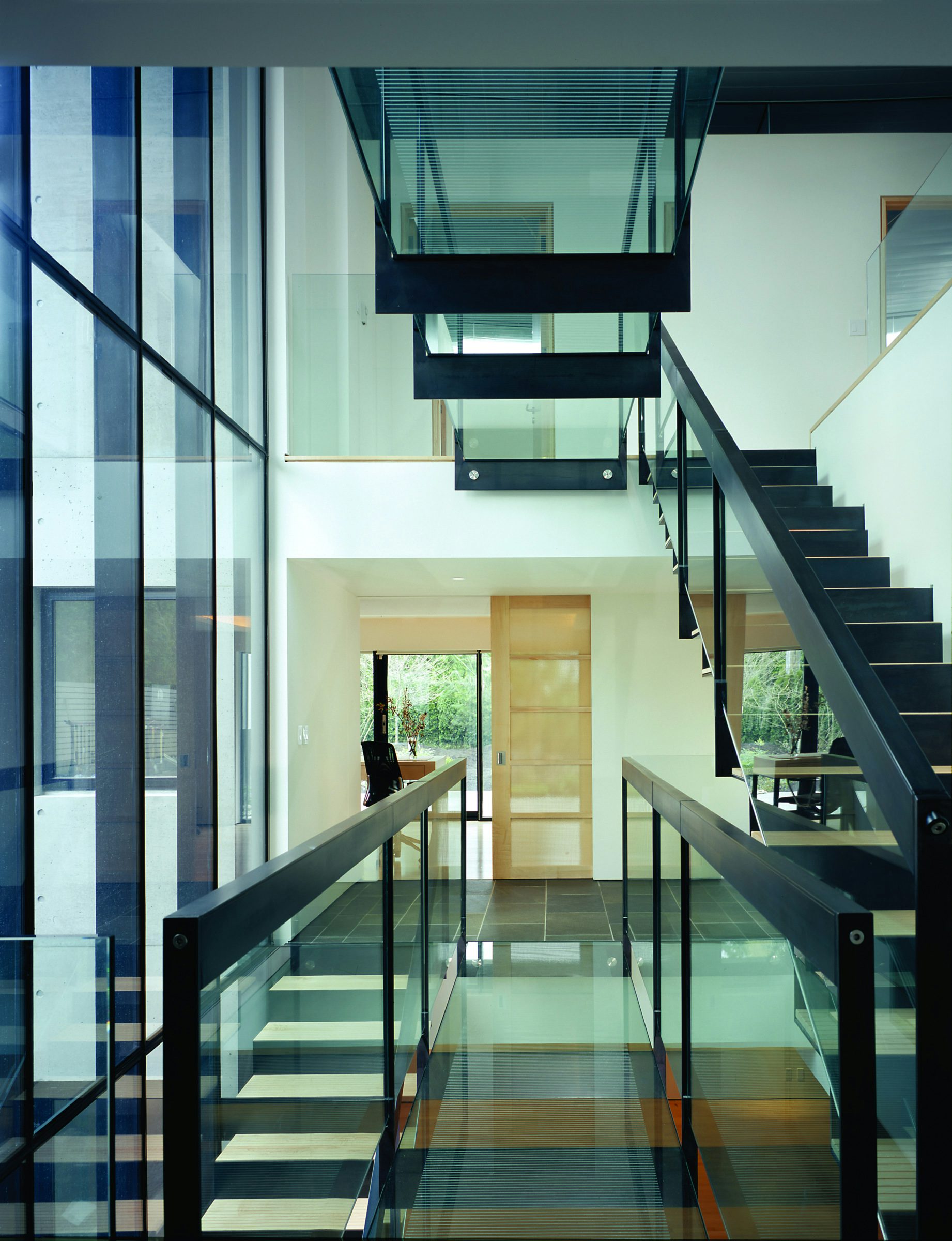 Lo Residence - Glass Bridge + Stairs